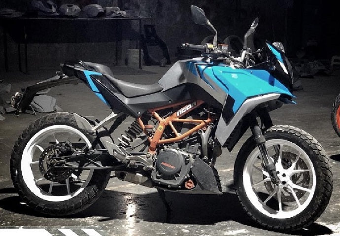 Xplorer 390 - KTM Duke 390 Custom touring model showcased by Autologue ...