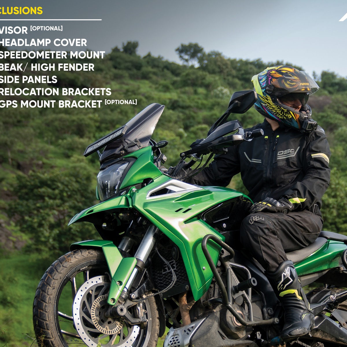 Dominar 250/400 | Xplorer Kit – Autologue Design