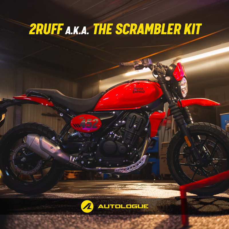 Guerrilla 450- 2RUFF Scrambler Kit – Autologue Design