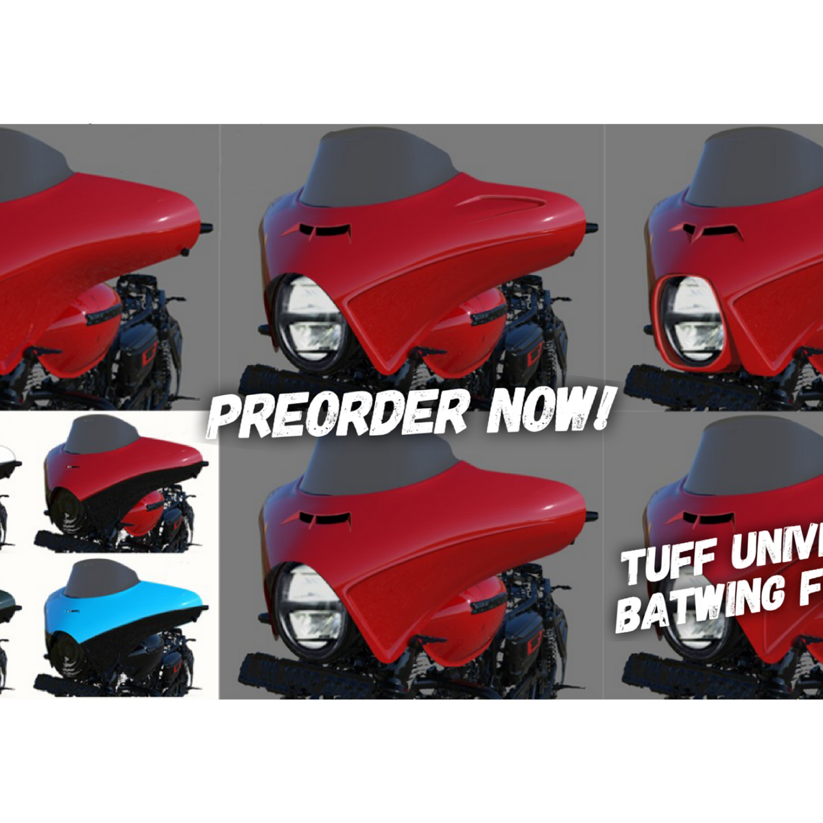 Tuff - Batwing Fairing Kit for the Classic – Autologue Design